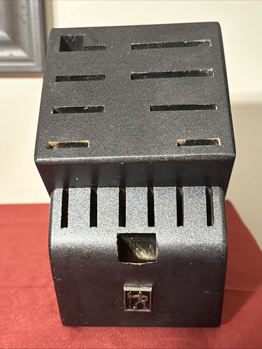 JA Henckels BLACK WOOD Storage Knife Block 15 Slot BLOCK ONLY | eBay