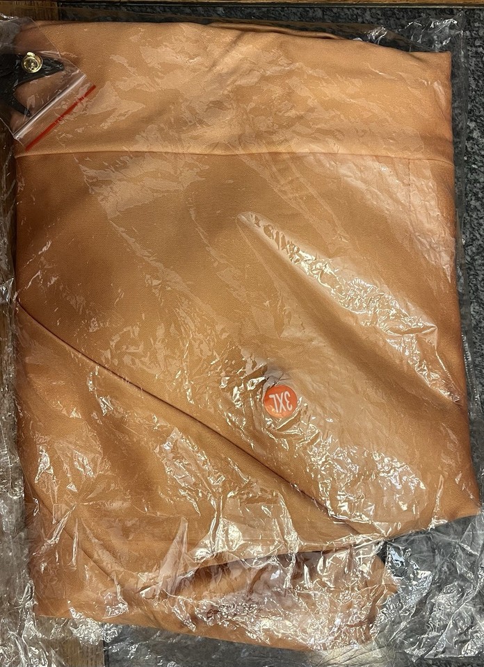 Starfleet Trekkie Uniform 3X Orange Starship Captain Officer Halloween ...