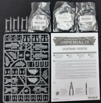 3 Navy Lightning Fighters Aeronautica Imperialis Warhammer 40K | eBay