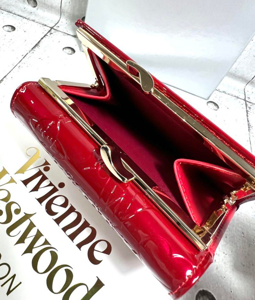 Vivienne Westwood Gamaguchi Trifold Wallet Color Red orb | eBay