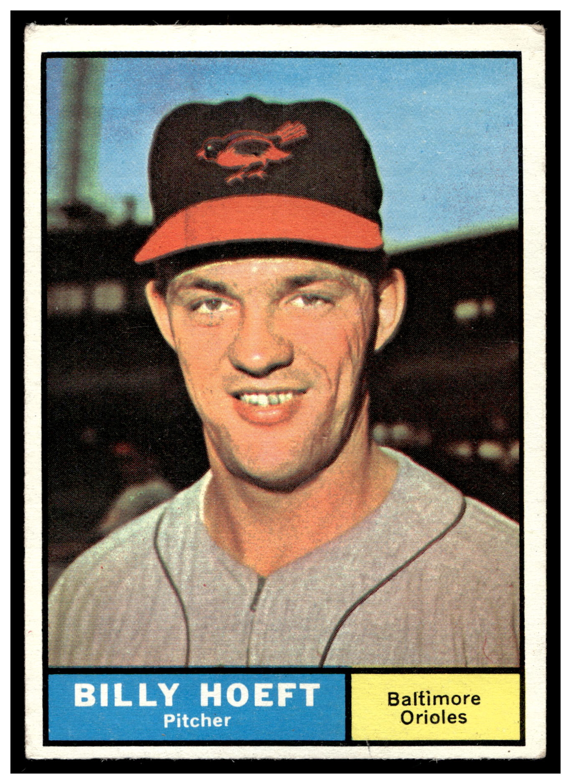 1961 Topps #256 Billy Hoeft VG+ | eBay