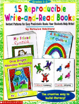 15 Reproducible Write-and-Read Books (Grades K-2) - Paperback - GOOD ...