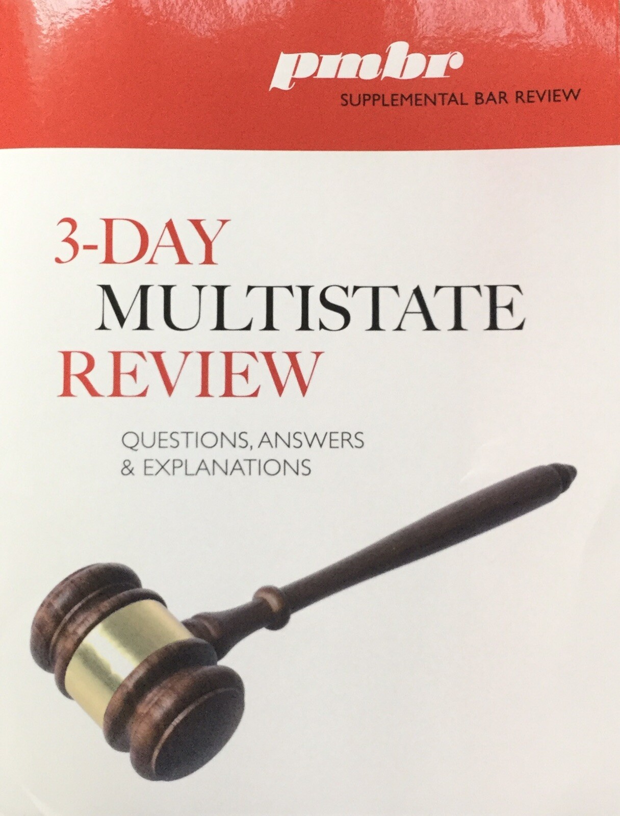 📚🆕⚖️ **NEW** Kaplan PMBR 3-DAY Multistate Review Qs & As ️ | eBay