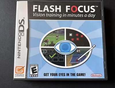 Flash Focus Vision Training Nintendo DS Game Card w/ Case 45496739256| eBay