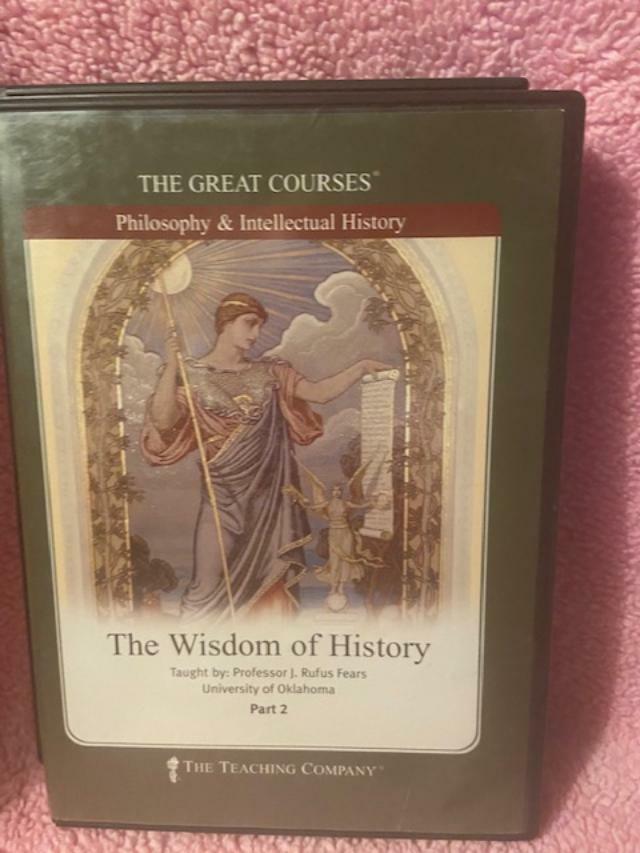 THE WISDOM OF HISTORY PART 1 & PART 2 CD Professor J. Rufus Fears | eBay