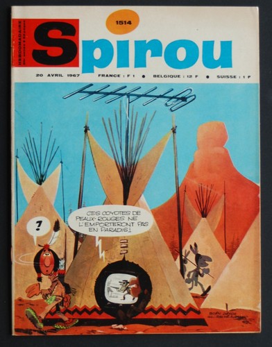 SPIROU 1514 de 1967 - mini-récit 361 attaché - Franquin - Morris - Will - NEUF | eBay