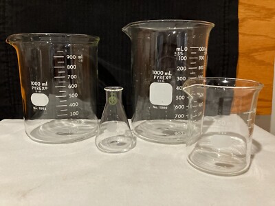 Lab Glassware - Vintage Pyrex Lab Glass
