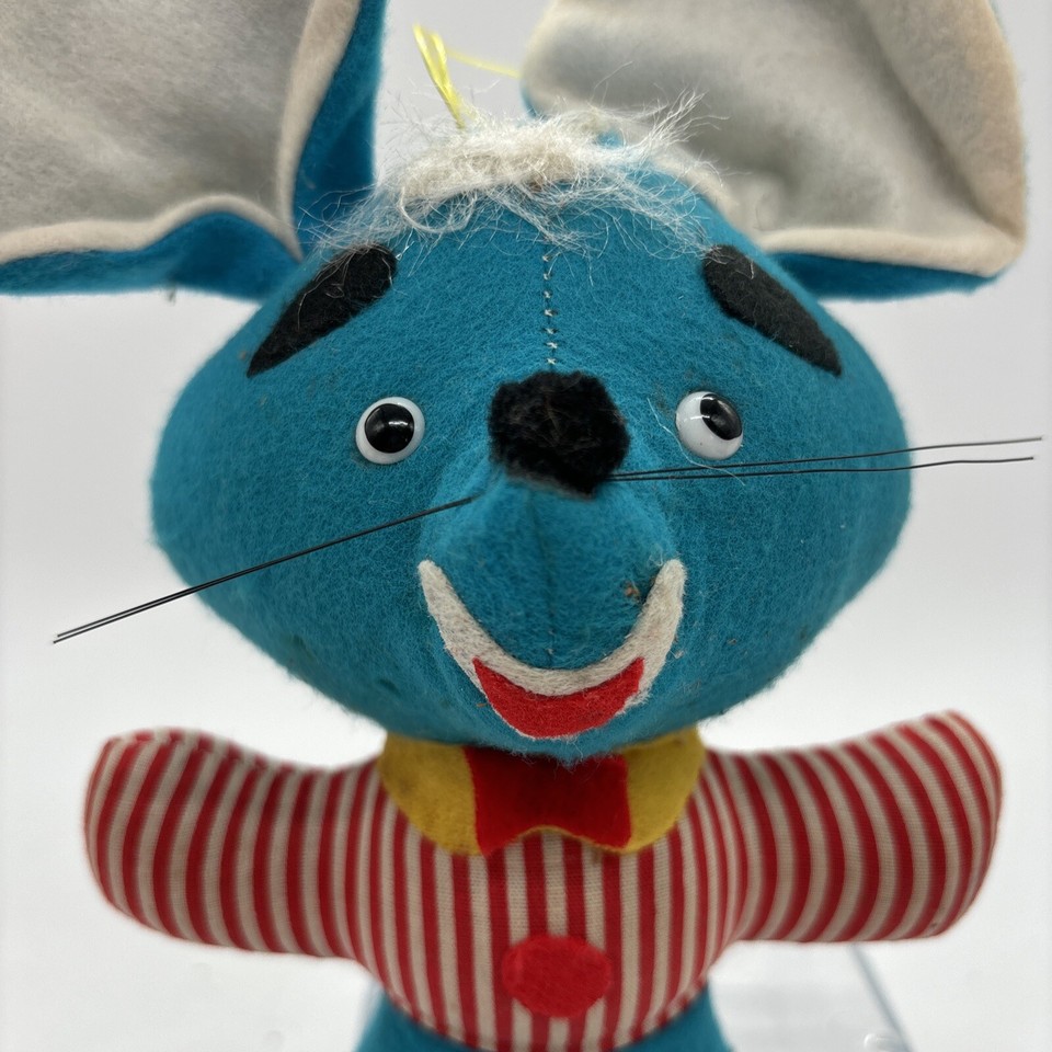 Vintage 1960's Topo Gigio Mouse Plush Doll RARE FIND Ed Sullivan Show ...