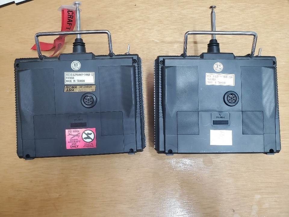 Futaba Conquest FP-T4NBF 4ch FM transmitter ( 2 transmitters ) | eBay