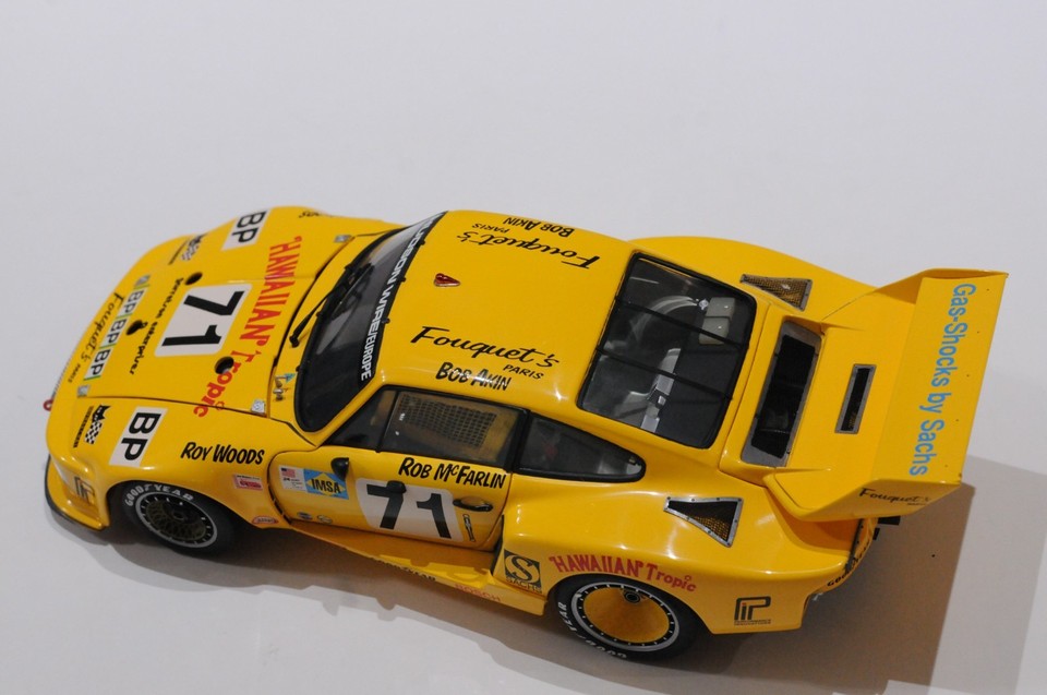 EXOTO 1979 PORSCHE 935 TURBO LE MANS #71 AKIN/MCFARLIN/WOODS SCALE 1:18 ...