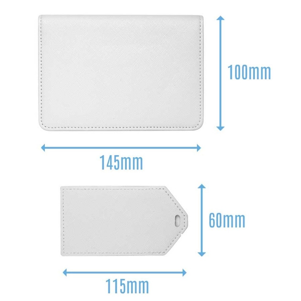 'Magpie Couple' Passport Cover & Luggage Tag Travel Set (PA00035064 ...