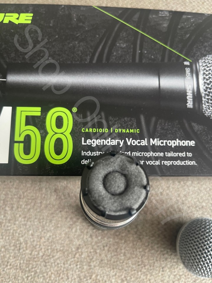 Shure SM58S with On/Off Switch Dynamic Vocal Microphone | 1 Year Warranty | U.K | eBay
