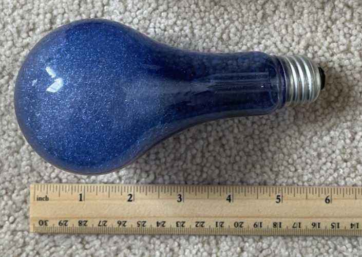 Vintage Sylvania Blue Dot Flashbulb #3B Class S (Slow Peak) Bulb | eBay