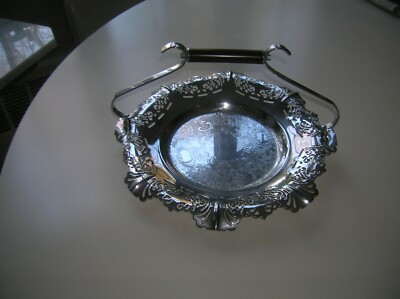 Vintage Krome Kraft Farber Bros Tray With Handle | eBay