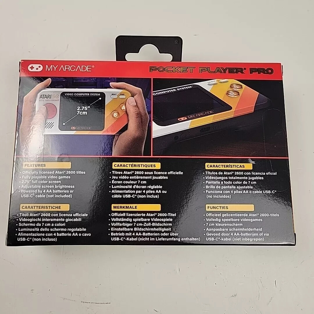 My Arcade Atari Pocket Player Pro Game System,Play 100 Video Games on the Go NEW | eBay