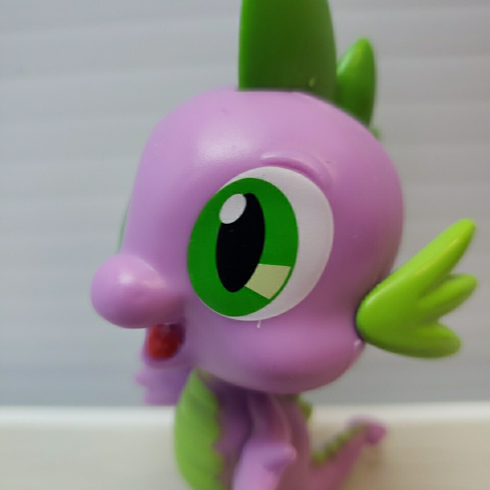 My Little Pony Friendship Is Magic Spike the Dragon Purple 4" Figure ...