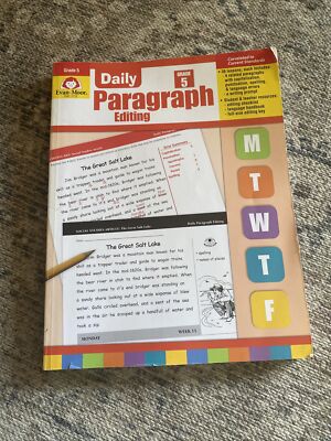 Daily Paragraph Editing Ser.: Daily Paragraph Editing Grade 5 by Evan ...