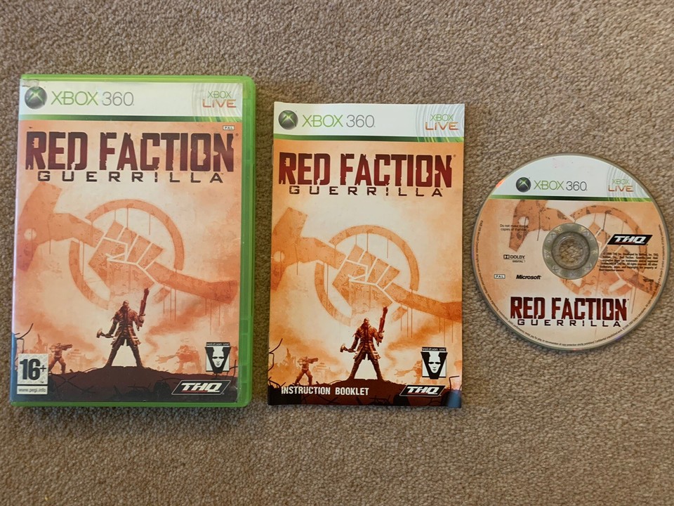 Red Faction Guerilla - Xbox 360 Completo UK Pal | eBay