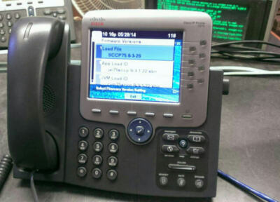 CISCO IP PHONE CP-7975G Latest Firmware.7975 Color Screen Phone Touch ...