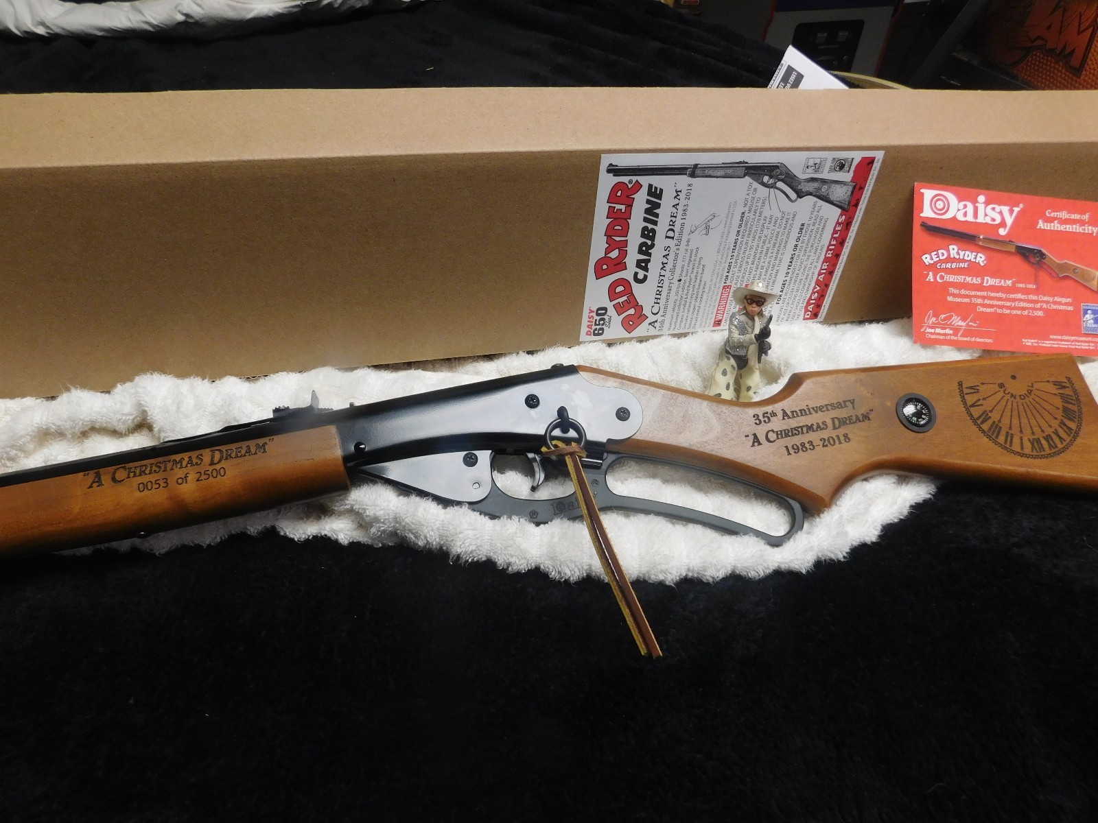 Daisy Red Ryder Christmas Story DREAM BB Gun Compass & Sundial Limited ...