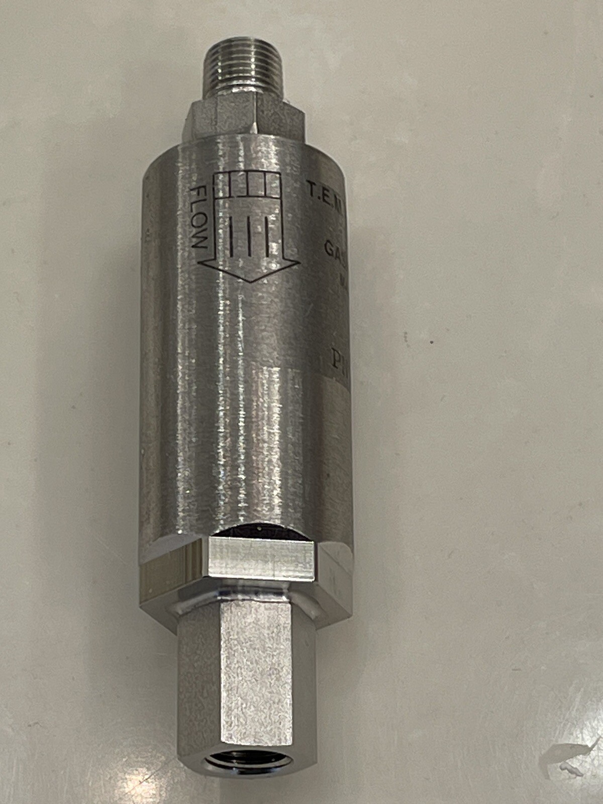 Gas Filter, CDA , .003 micron, Max. pressure: 3000 psi by T.E.M , P/N ...