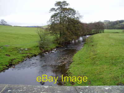 Photo 6x4 Croasdale Brook Slaidburn view downstream from bridge in ...