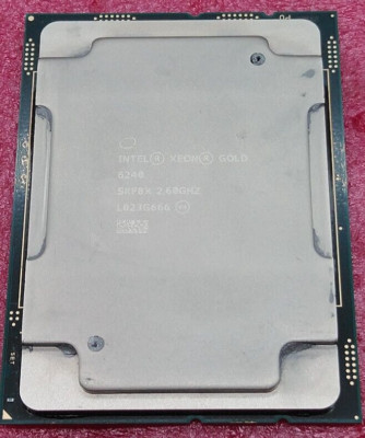 Intel Xeon Gold 6240 - SRF8X - 18-Core 2.60GHz CPU Processor LGA3647 | eBay