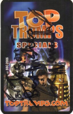 Zoë Wanamaker Autograph - Signed 4x2.5 Doctor Who Top Trump Card | eBay UK