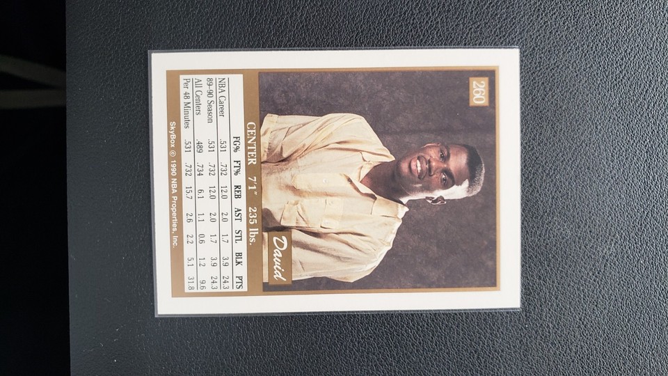 1990 SkyBox David Robinson #260 Basketball Card | eBay