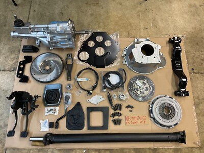 87-93 Ford Mustang T5 5 Speed Conversion Manual Transmission Swap AOD ...