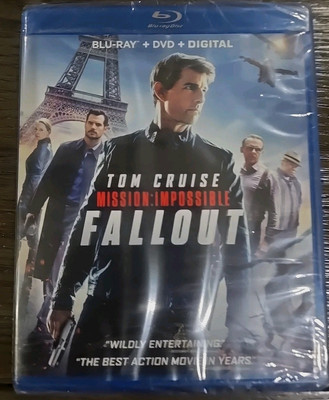 Mission: Impossible: Fallout (Blu-ray, 2018) 32429309891| eBay