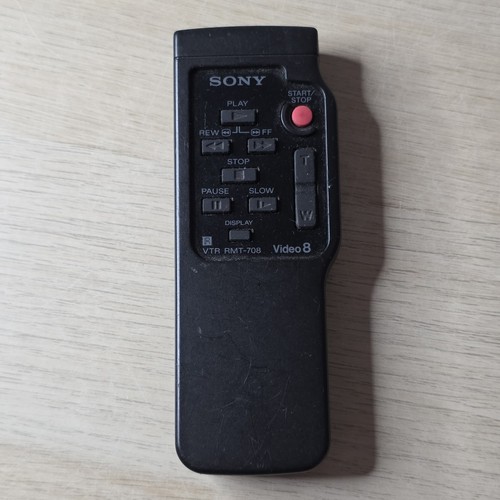 Genuine Sony CCD-TRV Series Video 8 Digital Handycam Remote Control VTR ...