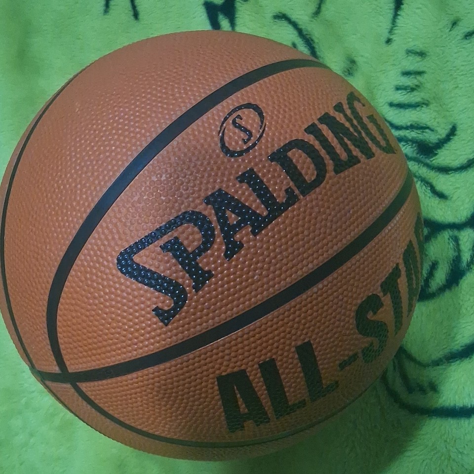 Spalding All-Star Basketball Ball Orange Black | eBay