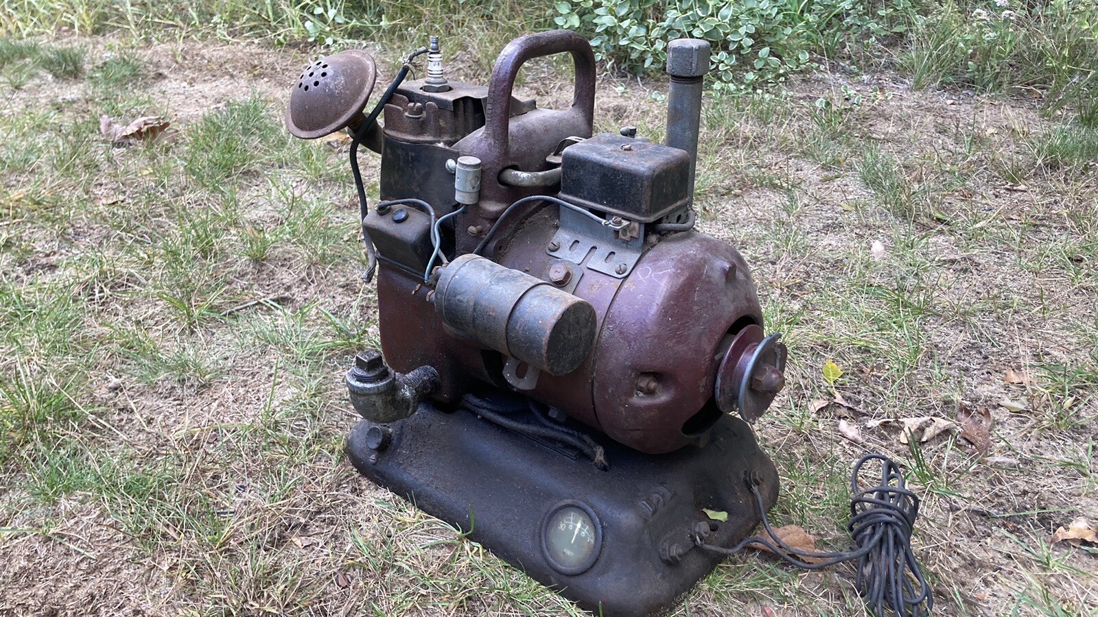 Antique Vintage Rare Generator Continental Motors Tiny Tim Gas Engine ...