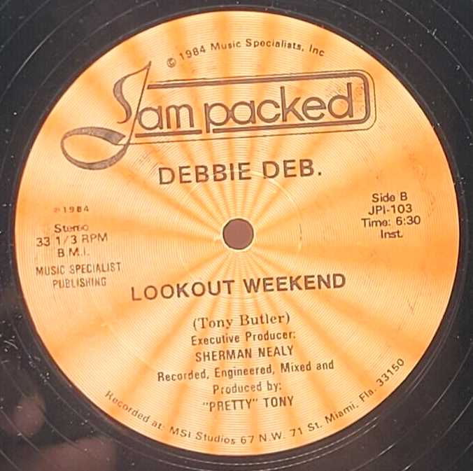 DEBBIE DEB - LOOKOUT WEEKEND - ELECTRO SOUL SINGLE RECORD JAM PACKED | eBay