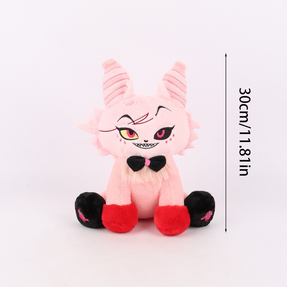 Hazbin Hotel Plush Toys Alastor Husk Meow Stuffed Doll Kids Xmas ...