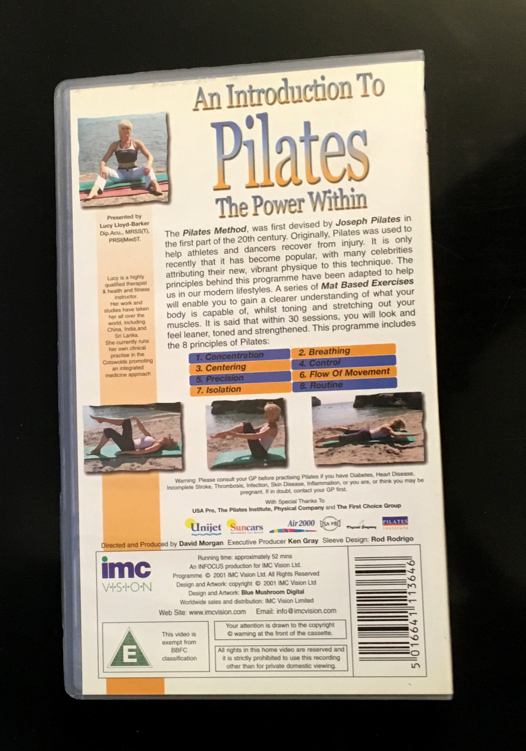 An Introduction To Pilates The Power Within (VHS, 2001) for sale online ...