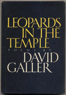 David GALLER / Leopards In The Temple 1st Edition 1968 | eBay