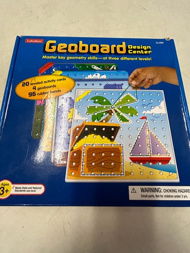 LAKESHORE EDUCATIONAL PRODUCT GEOBOARD DESIGN CENTER GEOMETRY SKILLS ...