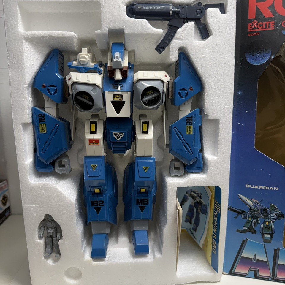 Robotech Gakken Vintage 1/35 Mospeada AFC-01H Blue Legioss Alpha ...