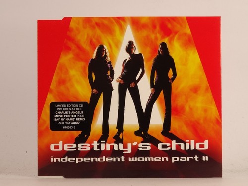 DESTINY'S CHILD INDEPENDENT WOMEN (PT2) (K67) 3 Track CD Single with ...