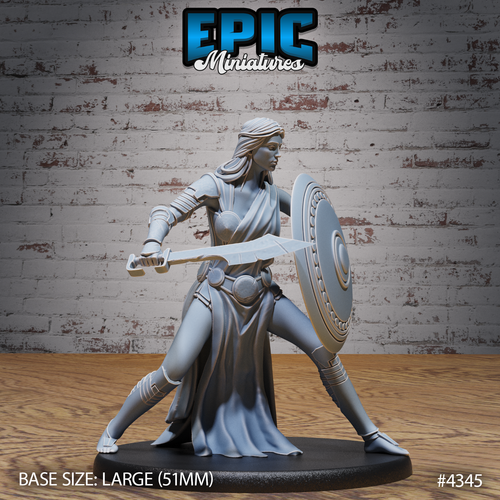 Goddess Athena Avatar D | Epic Miniatures|RPG D&D Wargaming 3d Printed ...