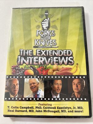 Forks Over Knives: The Extended Interviews (DVD, 2012) Brand New ...