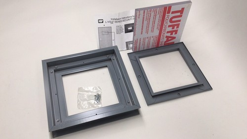 NGP L-VGLF-PZ Door Security Lite Kit 9"X9" 1/2" Polycarbonate Window ...