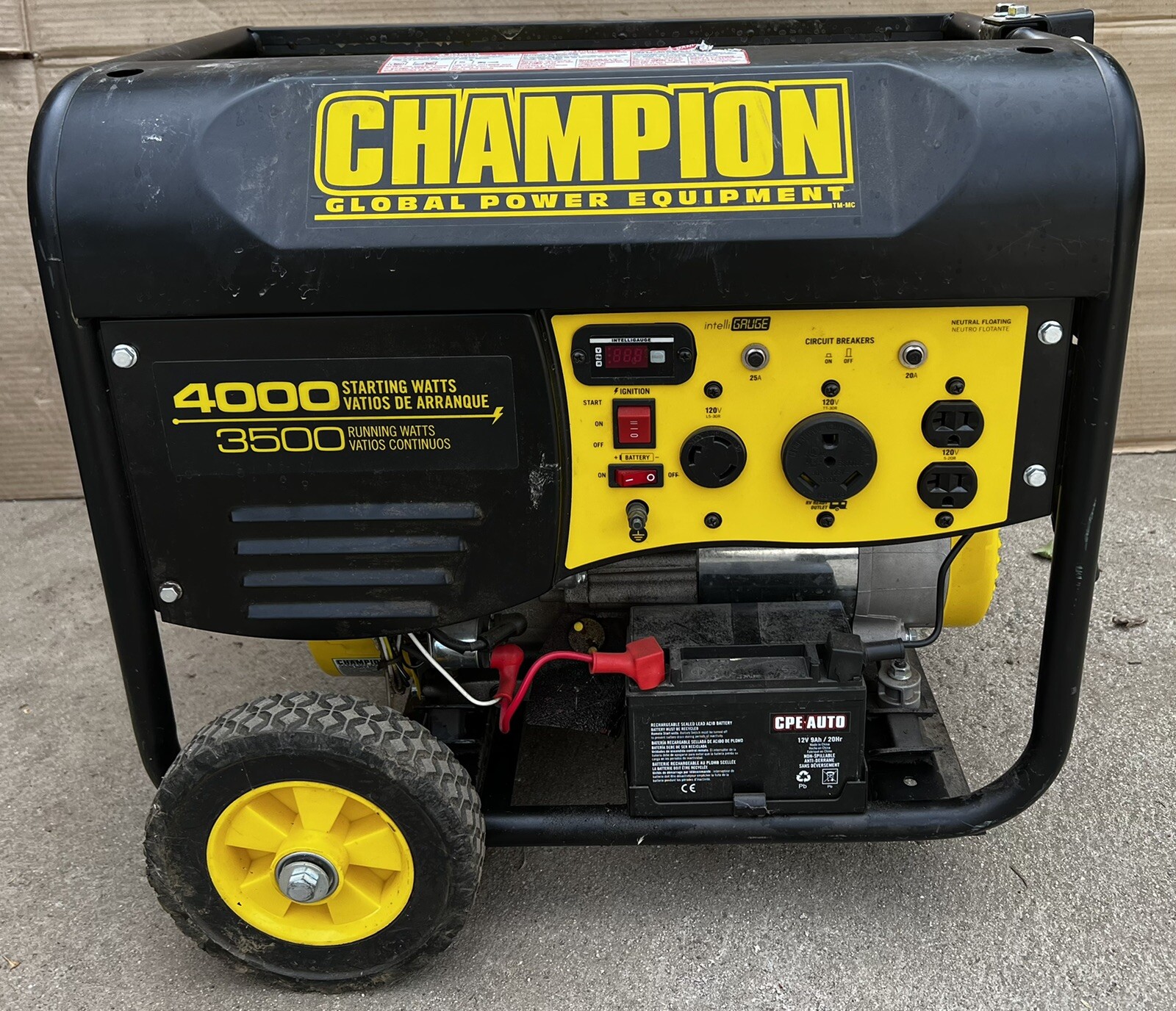 Champion Portable Generator. Model 46539 | eBay