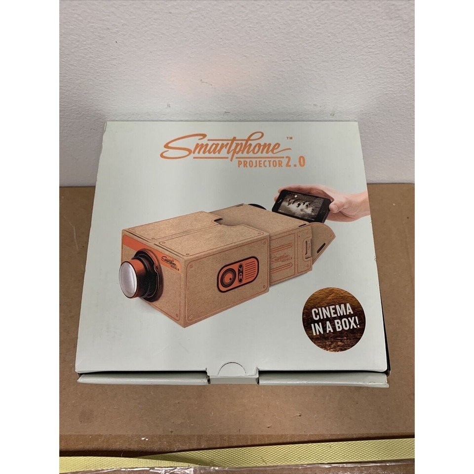 Smartphone Projector 2.0 Home Theater - Cinema In A Box | eBay