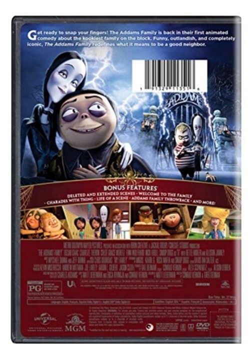 The Addams Family (DVD, 2019) 191329113516| eBay