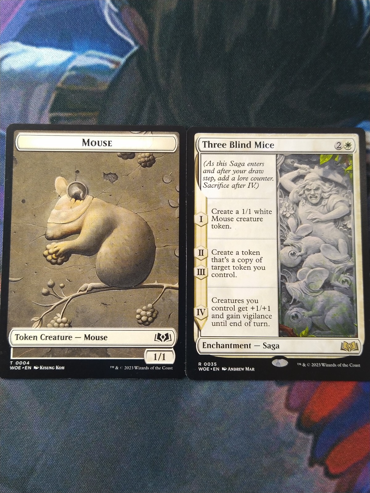 Three Blind Mice w/ Mouse Token | 7% Off 2+ | Wilds of Eldraine | NM ...