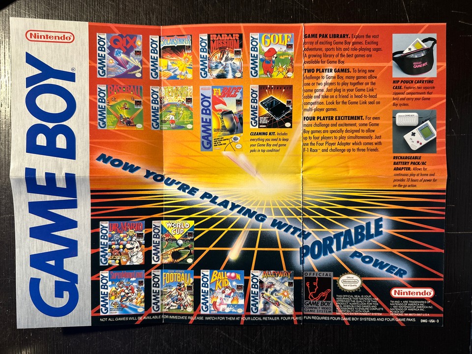 Get The Power! Nintendo Power! 1990 Super Nintendo SNES Poster ...