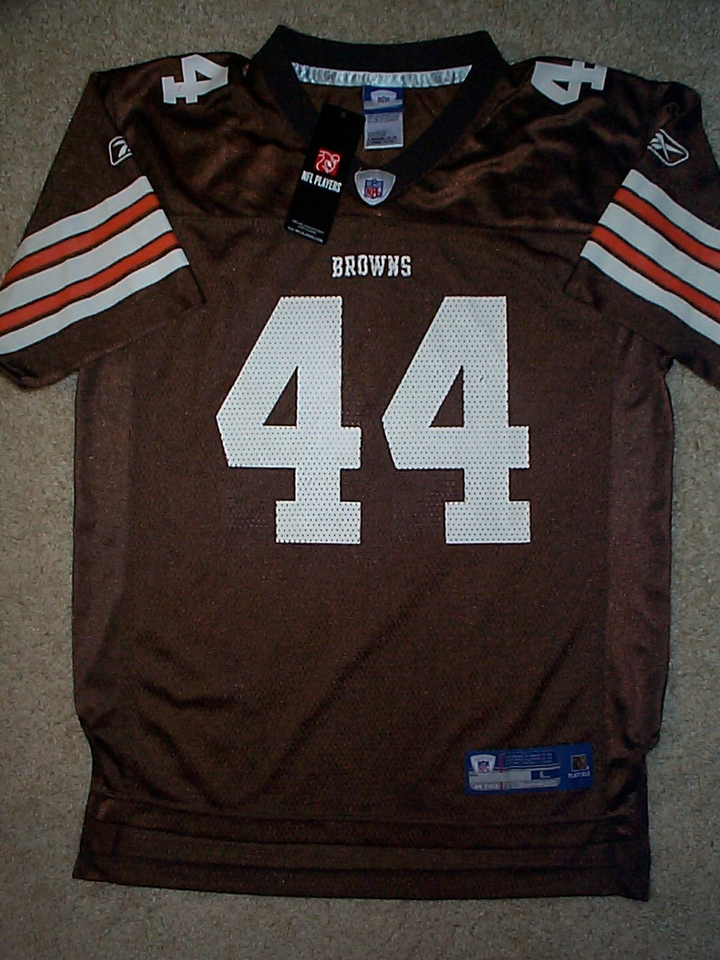 *IRREGULAR* Cleveland Browns LEE SUGGS nfl Jersey YOUTH KIDS BOYS (L-LG ...